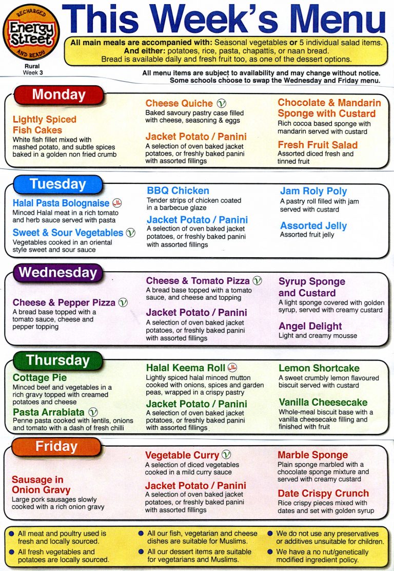 Dinner-Menu-week3 | Wibsey Primary School
