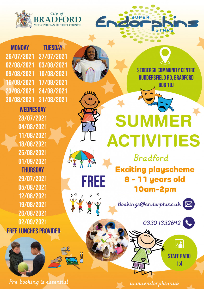 Bradford Summer Holiday -2021 | Wibsey Primary School