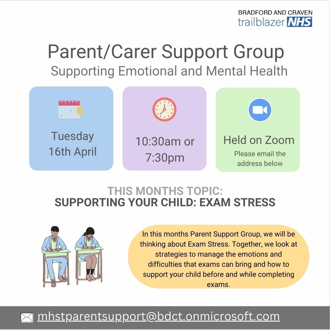 April Parent Support Groups | Wibsey Primary School
